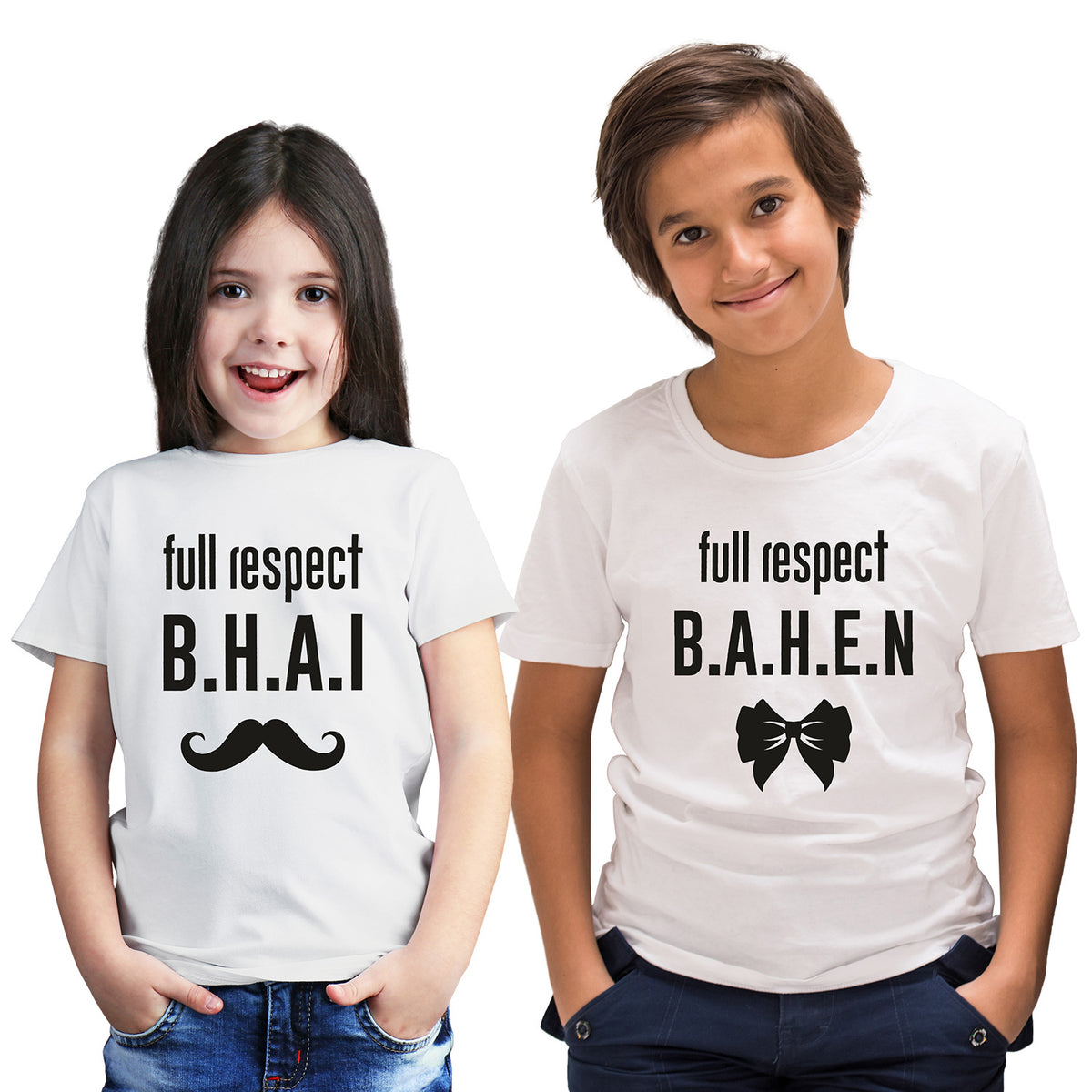 Full Respect Bhai Bahen -Brother sister T-shirt – DeshiDukan Tshirt Lounge
